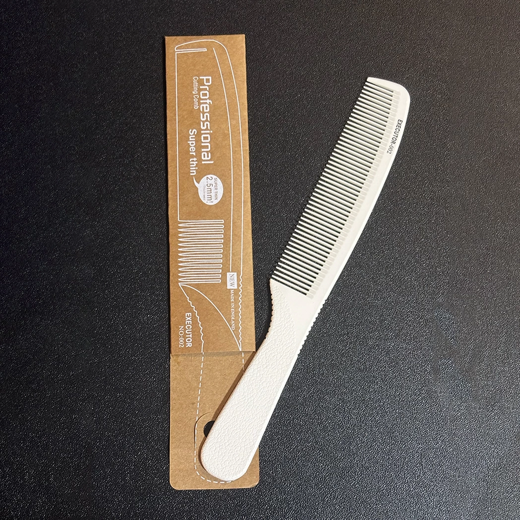 EXECUTOR Professinal Cutting Comb Super Thin Karbon Antistatik Saç ...