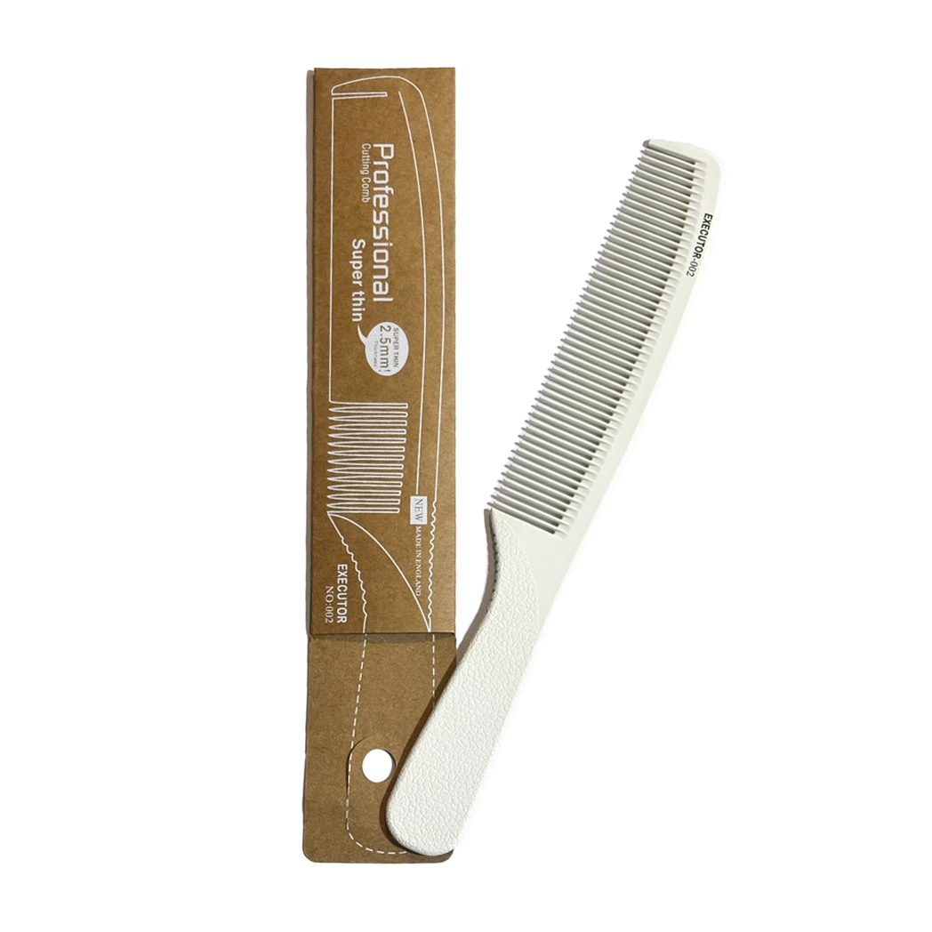EXECUTOR Professinal Cutting Comb Super Thin Karbon Antistatik Saç ...