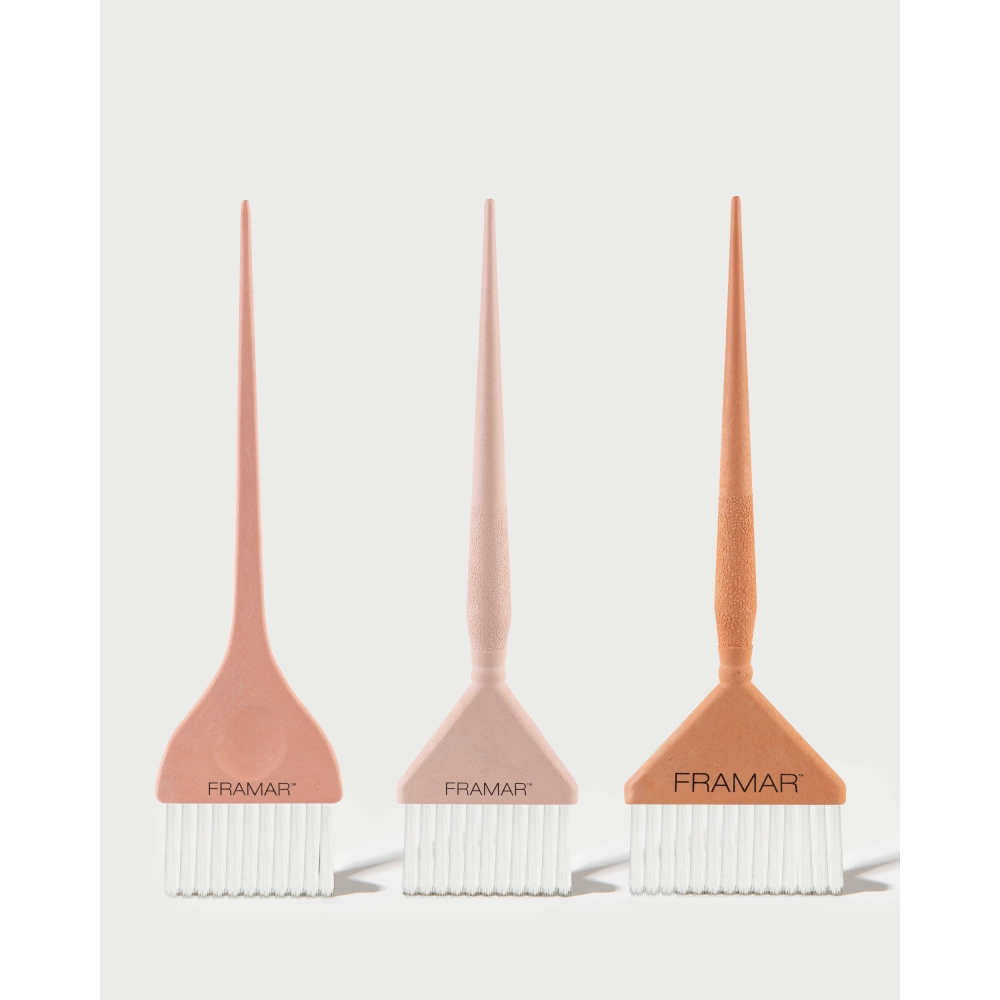 Framar Golden Hour Family Pack Çok Fonksiyonlu 3'lü Fırça Seti