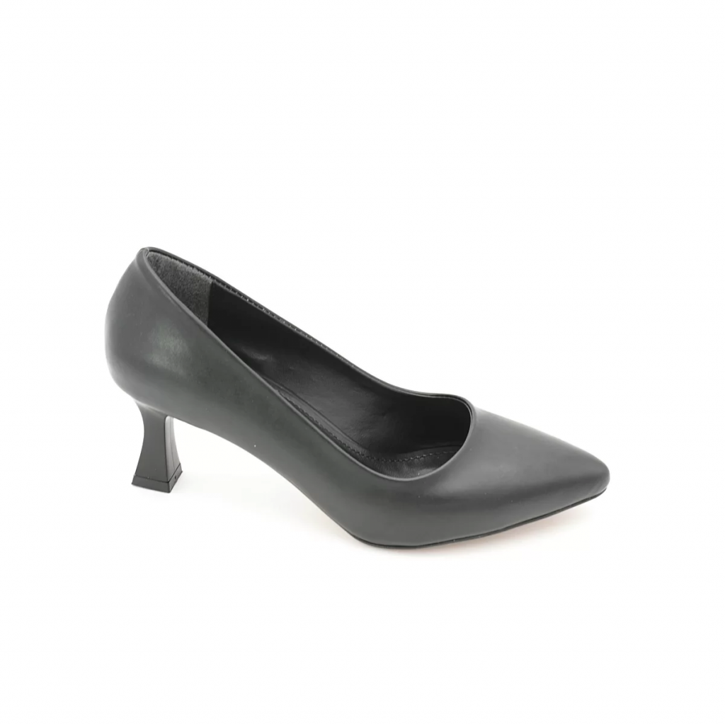 EST 99 Klasik Bayan Ayakkabı Stiletto 6 cm Siyah