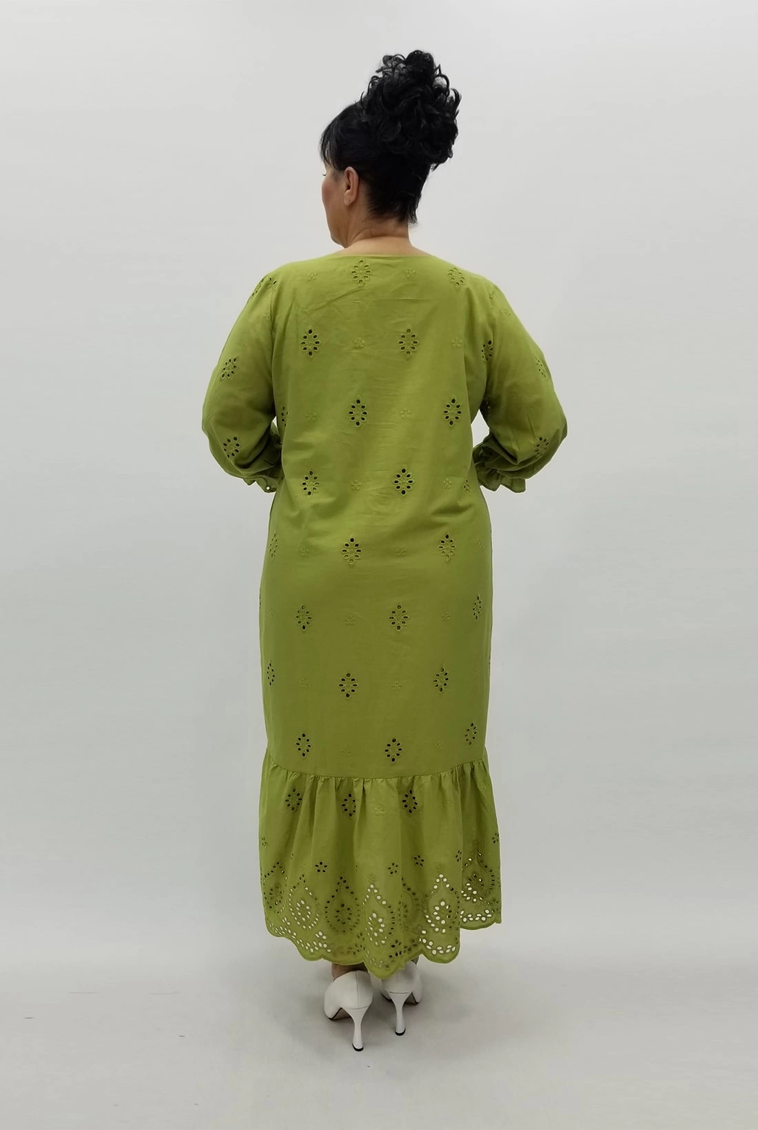 Miraggio Büyük Beden Elbise 98799 OLİVE