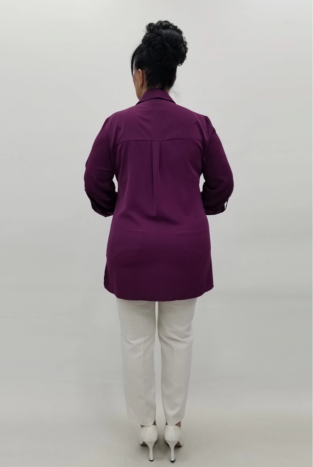 Miraggio Büyük Beden Gömlek 99443 MOR