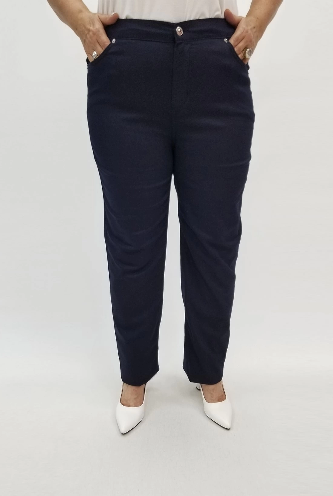 Miraggio Büyük Beden Kot Pantolon 98765 LACİVERT