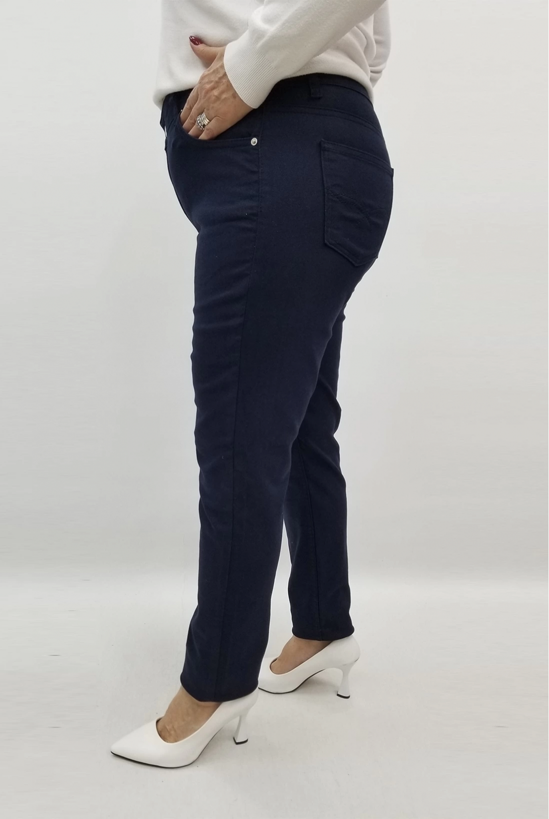 Miraggio Büyük Beden Kot Pantolon 99396 LACİVERT