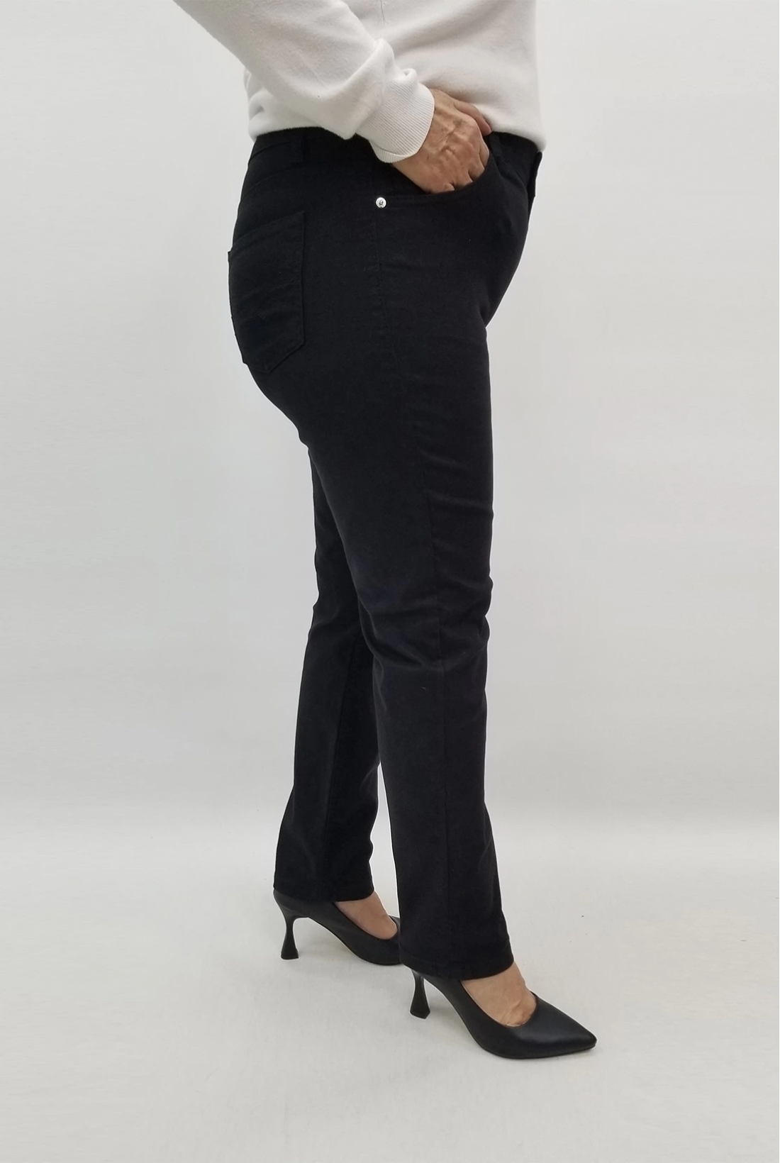 Miraggio Büyük Beden Kot Pantolon 99396 SİYAH