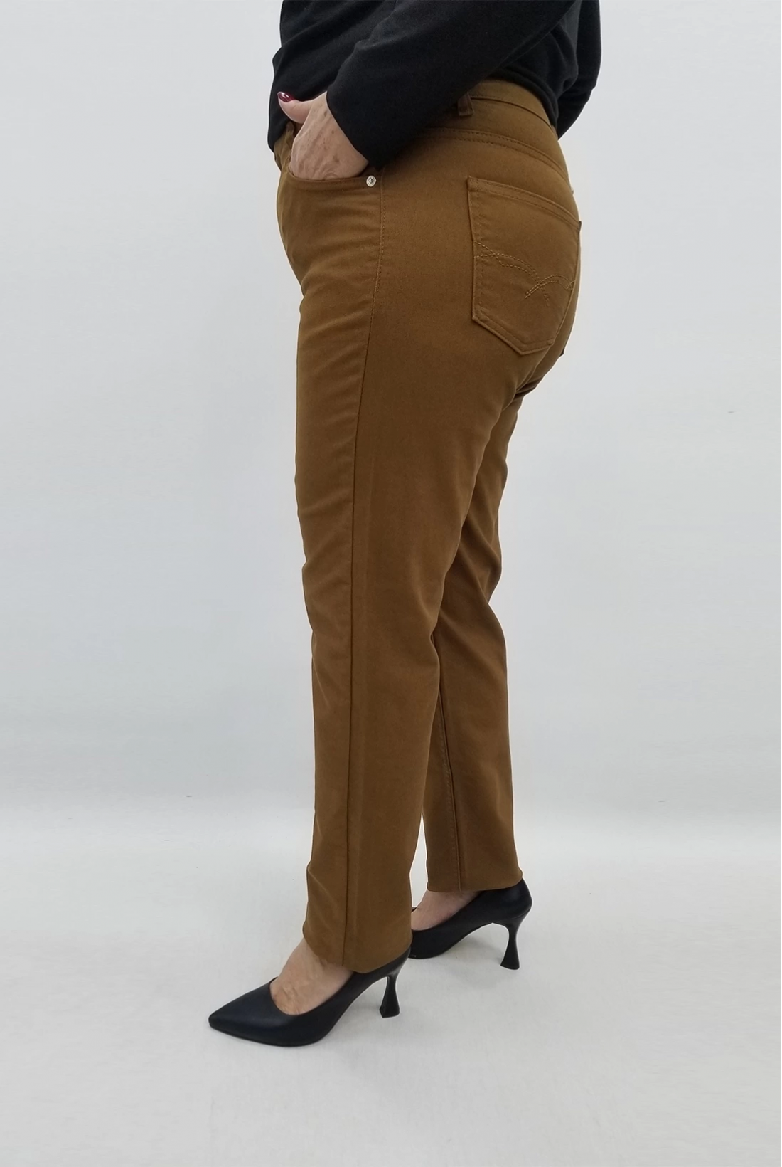 Miraggio Büyük Beden Kot Pantolon 99396 TABA