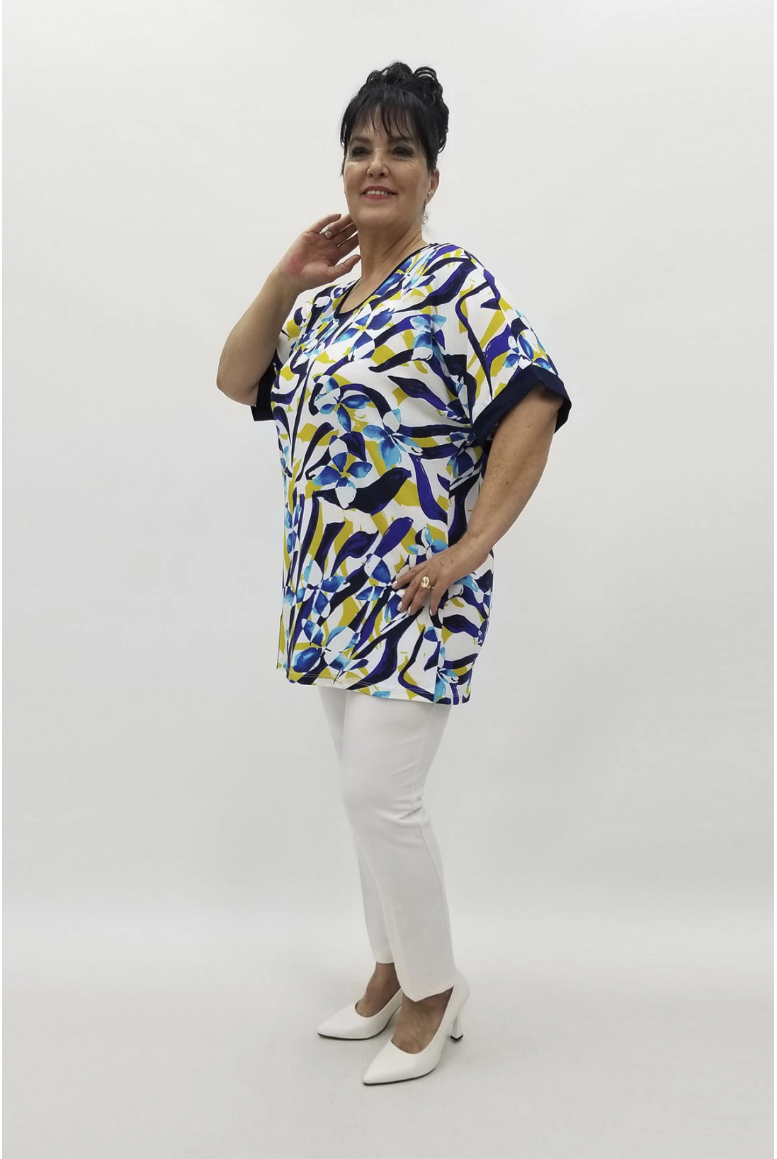 Miraggio Büyük Beden Bluz 98795 ORJİNAL