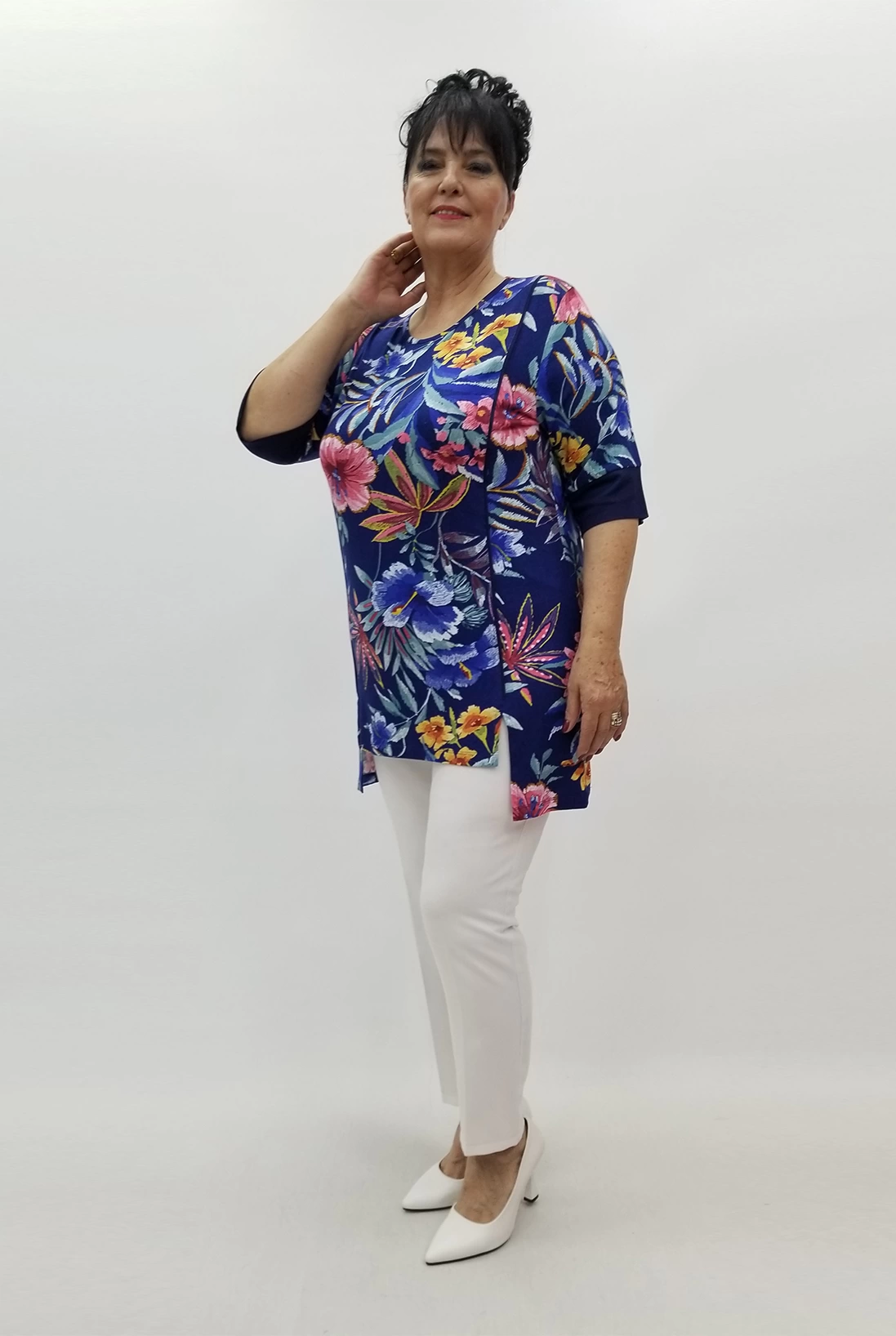 Miraggio Büyük Beden Bluz 99767 SAKS