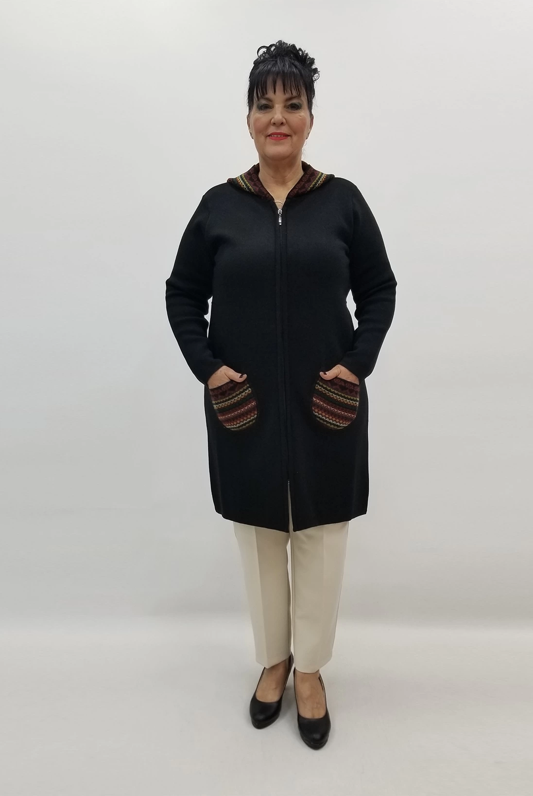 Miraggio Büyük Beden Ceket 99361 SİYAH