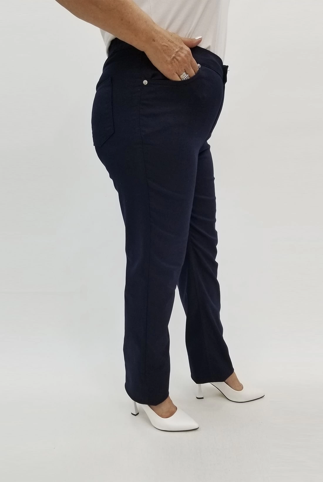 Miraggio Büyük Beden Kot Pantolon 98765 LACİVERT