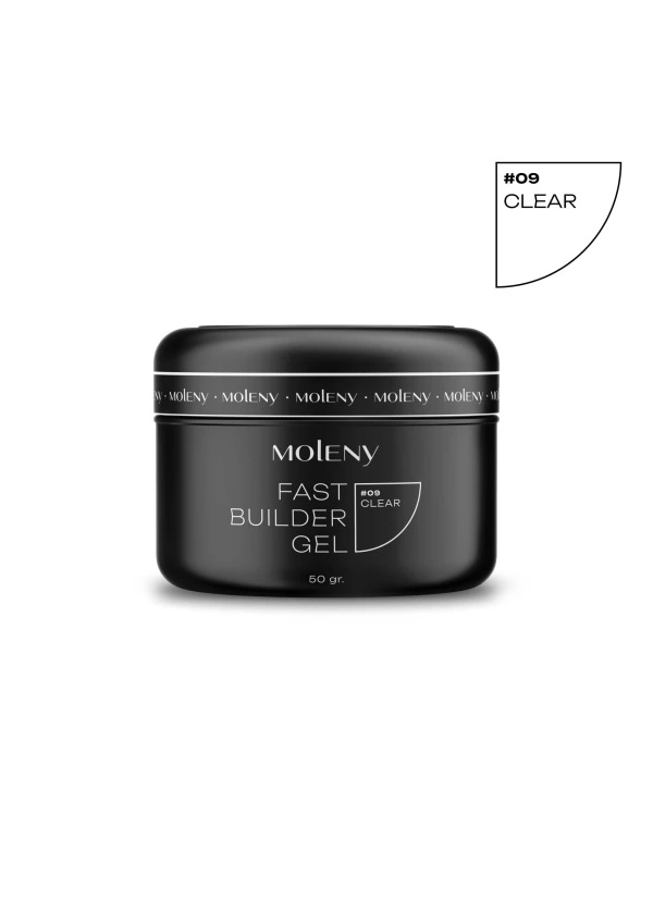 Fast Builder Gel Clear #09, 50gr