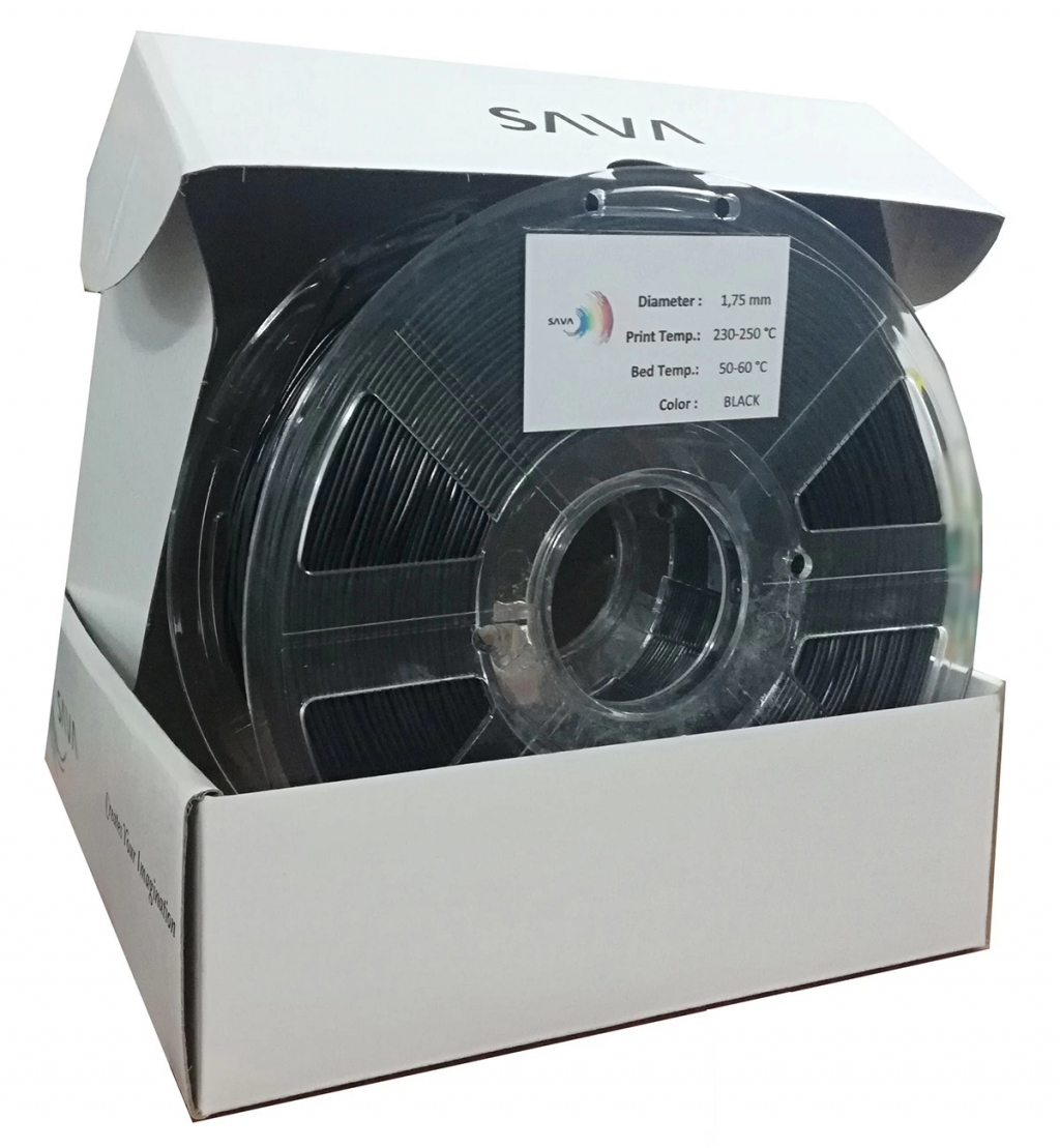 TPU FLEX 75A - SİYAH EXTRAFLEX FİLAMENT