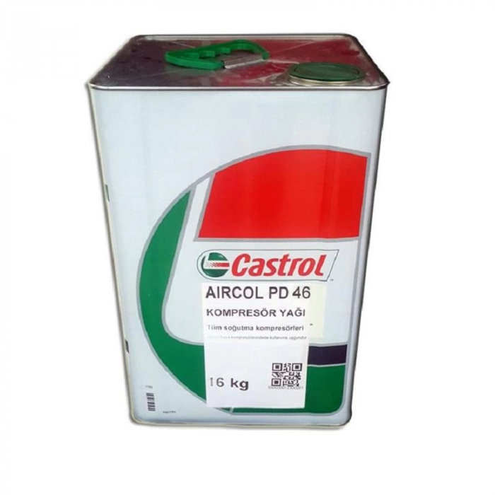 Castrol Aircol Pd 46 16 Kg Kompresör Yağı | İzmir Yağ Sanayi | Tüm ...