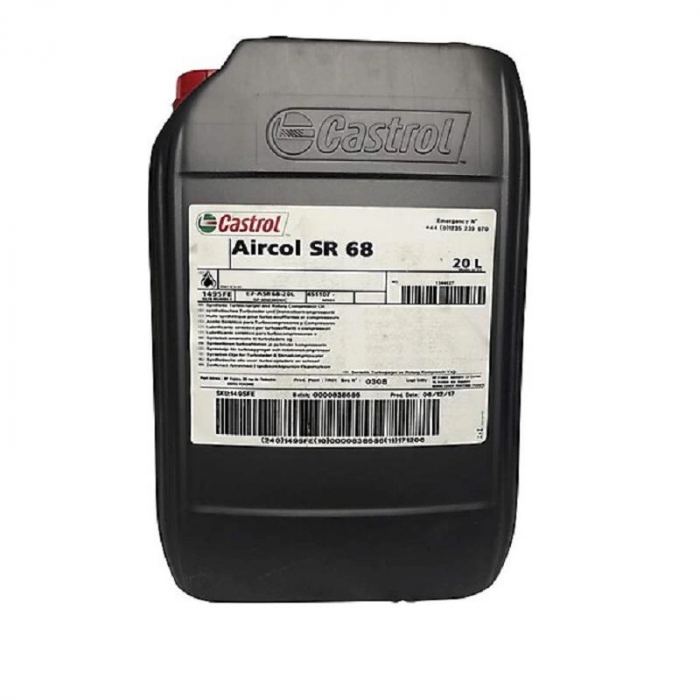 Castrol Aircol Sr 68 20 Litre Kompresör Yağı | İzmir Yağ Sanayi | Tüm ...