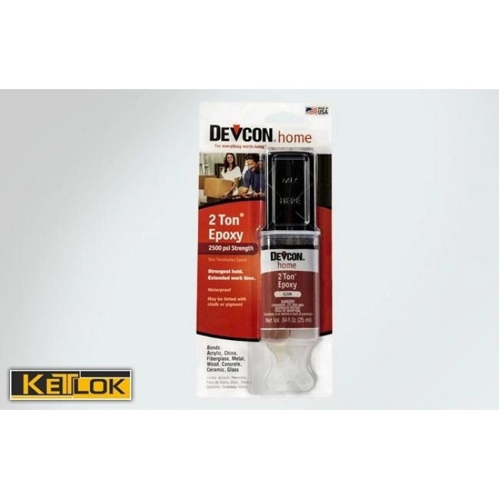 Devcon 2 Ton Epoksi̇ Şiringa 25 Ml 30 Daki̇ka Endüstriyel Yapıştırıcılar | İzmir Yağ Sanayi ...