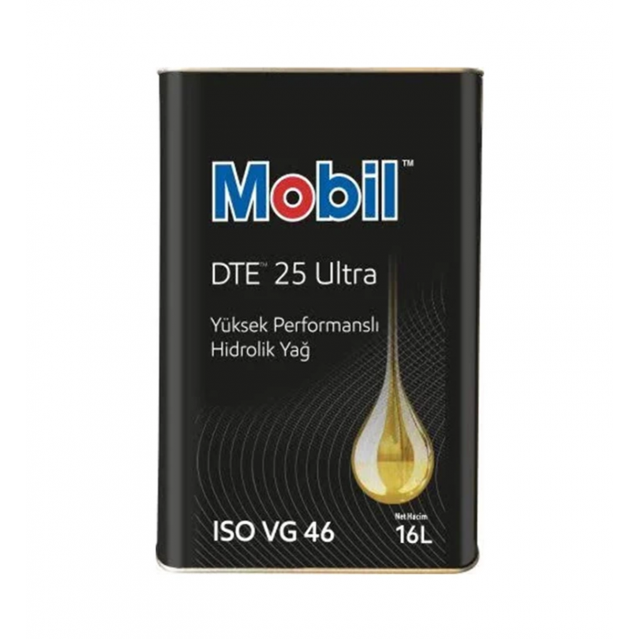 Mobil DTE 25 Ultra 16 LT | Yüksek Performanslı Hidrolik Yağ