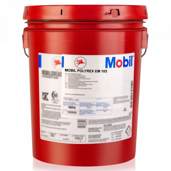 Mobi̇l Polyrex Em 16 Kg Yüksek Sıcaklık Gresi | İzmir Yağ Sanayi | Tüm ...