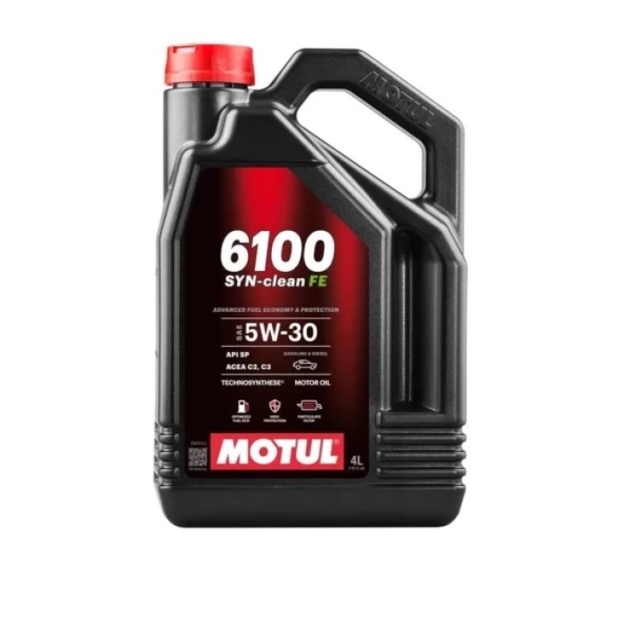 Motul 6100 Syn-Clean FE 5W30 4L – Yüksek Performanslı Sentetik Motor Yağı
