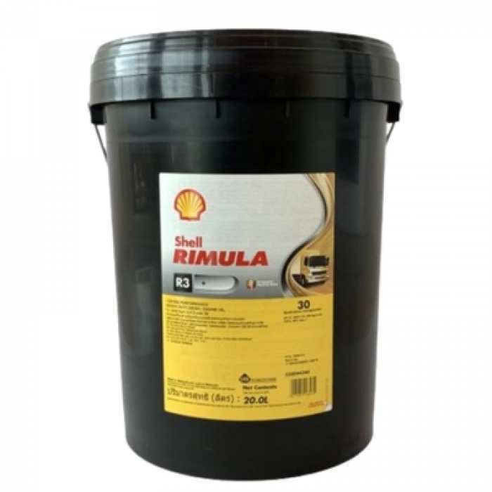 Shell Rimula R3+ 30 Cf 20 Litre | İzmir Yağ Sanayi | Tüm Türkiye ve ...
