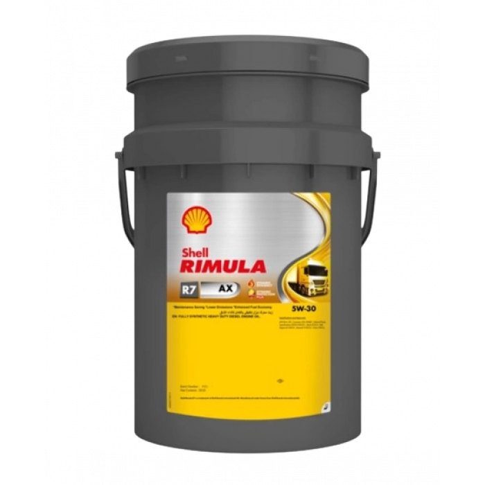 Shell Rimula R7 Ax 5W-30 20 Litre 5W-30 Motor Yağı | İzmir Yağ Sanayi ...