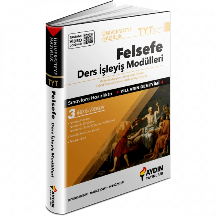 Üniversiteye Hazırlık TYT Felsefe Ders İşleyiş Modülleri | Aydın Yayınları