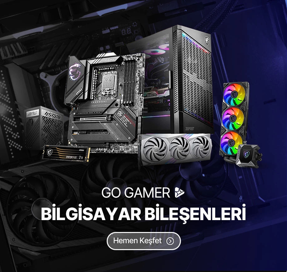 Go Gamer Masaüstü Bilgisayar ve Bilgisayar Bileşenleri