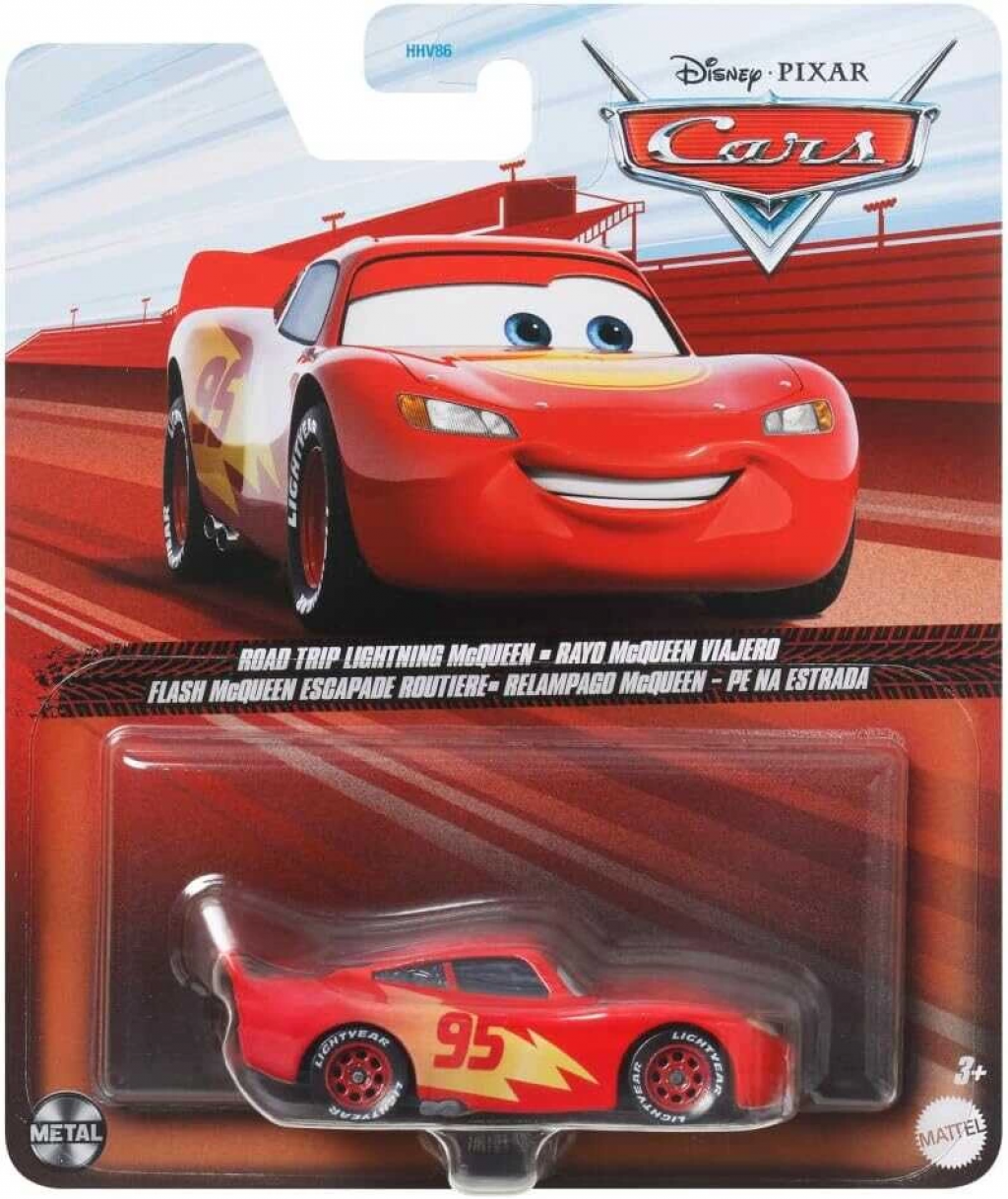 Disney Cars 1/64 Road Trip Lightning McQUEEN