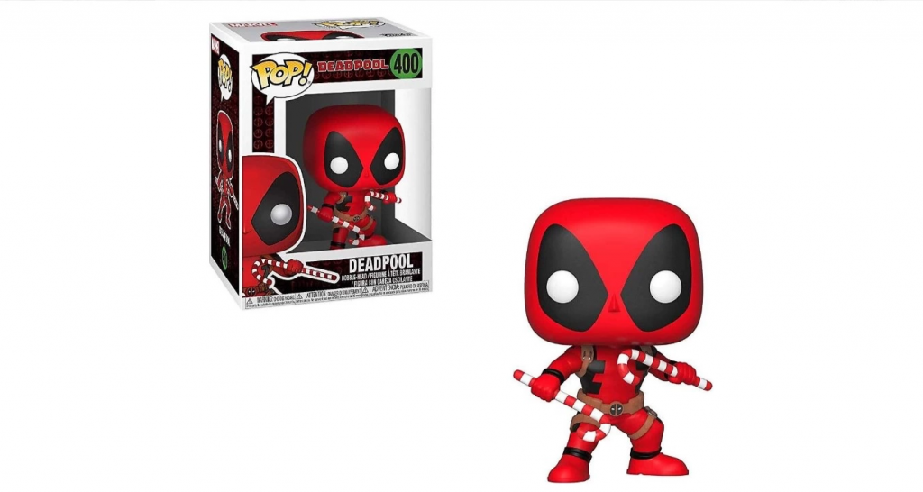 Funko POP Marvel 400 Deadpool Candy Canes Figüre