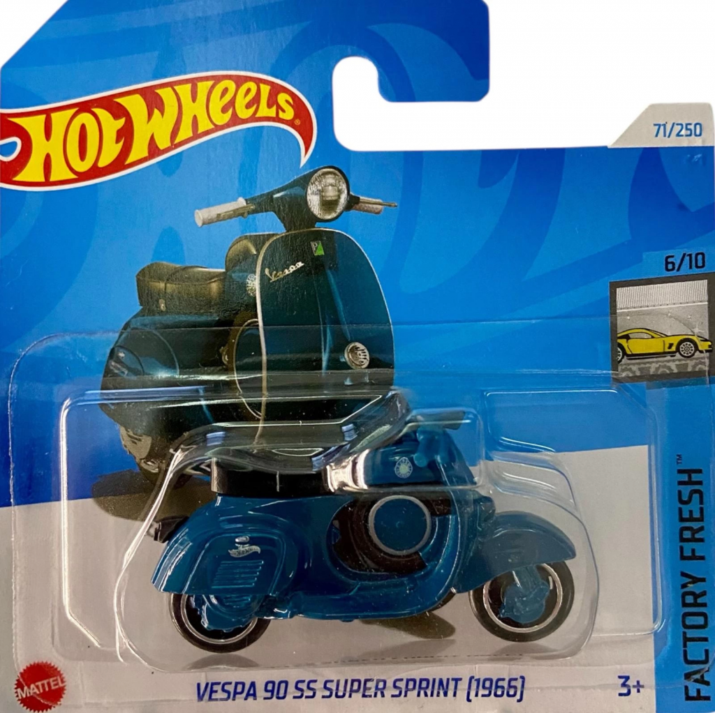 Hot Wheels (2024) VESPA 90 SS SUPER SPRINT (1966) Blue