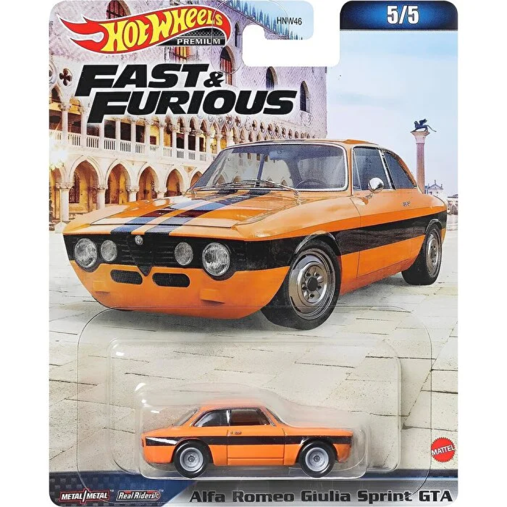 Hot Wheels Fast & Furious Alfa Romeo Julia Sprint GTA Hot Wheels Fast & Furious Alfa Romeo Julia Sprint GTA