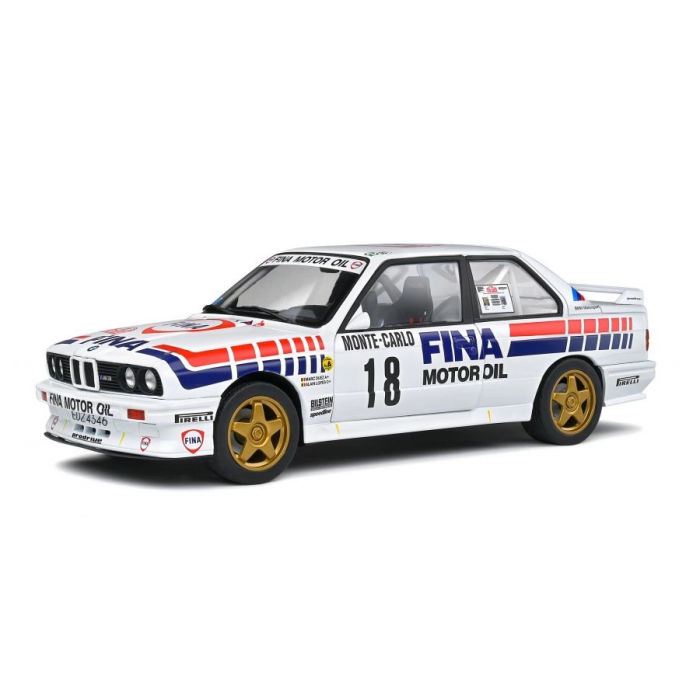 SOLİDO 1/18 BMW M3 (E30) 1990 Rally Montecarlo 1989 - M.Duez/A.Lopes ...