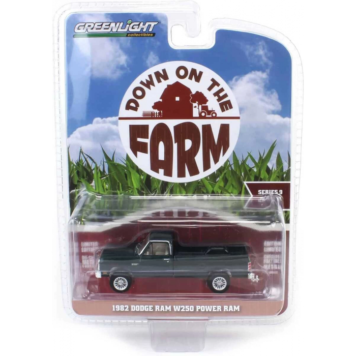 Greenlight 1/64 Down on the Farm Series 9- 1982 Dodge Ram W250 Power Ram