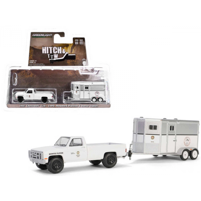 Greenlight 1/64 Hitch & Tow Series 31 - LAPD Search and Rescue - 1987 ...