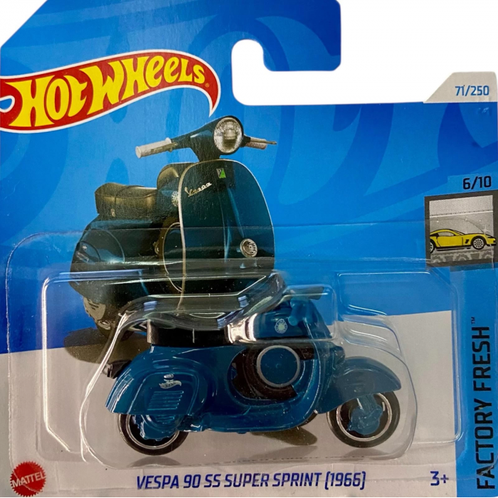 Hot Wheels (2024) VESPA 90 SS SUPER SPRINT (1966) Blue