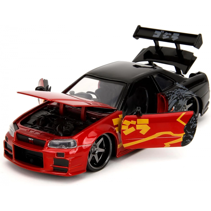 Jada 1/24 2002 Nissan Skyline GT-R (R34) RHD (Right Hand Drive) Red ...