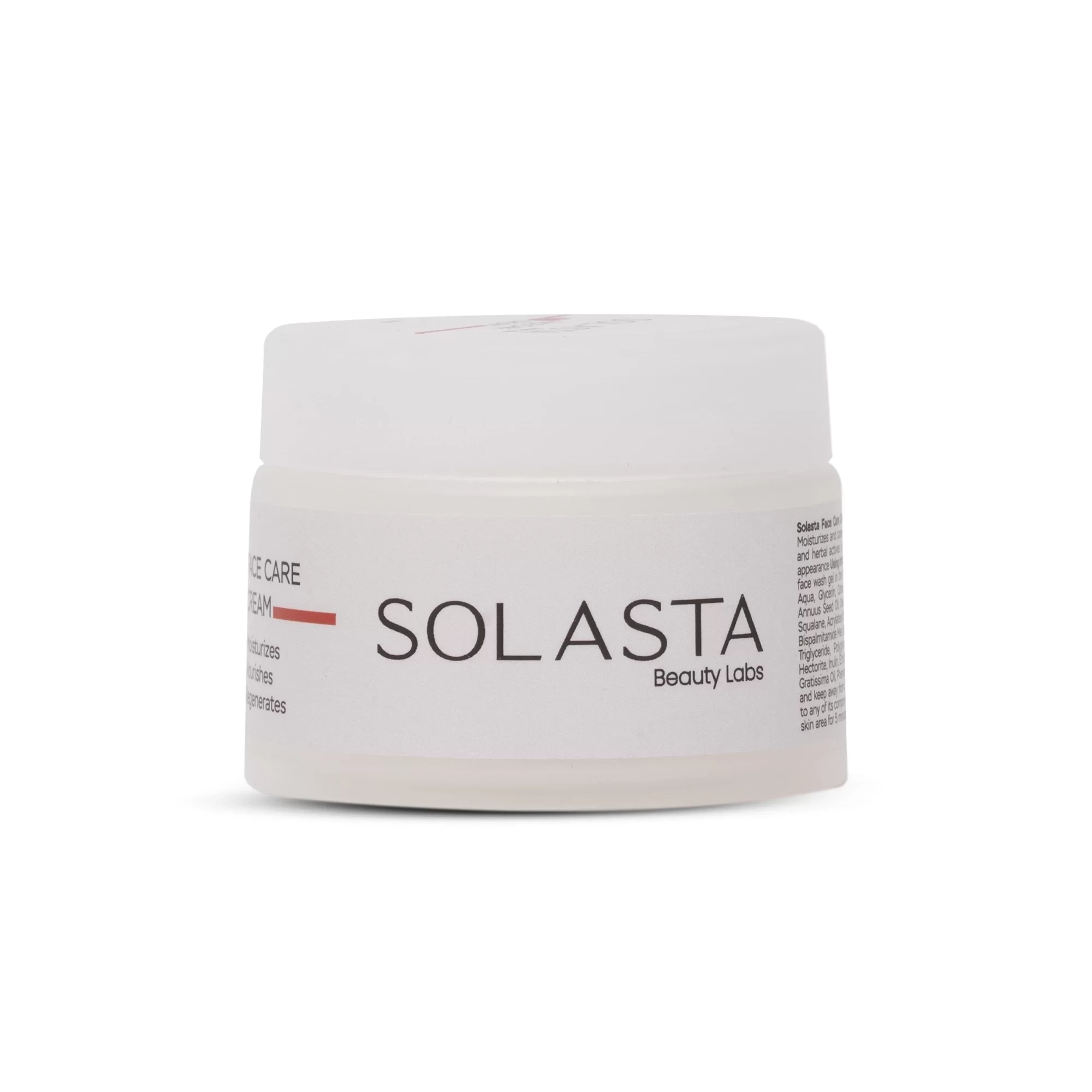 Solasta Ceramide NP Nemlendirici Yüz Bakım Kremi