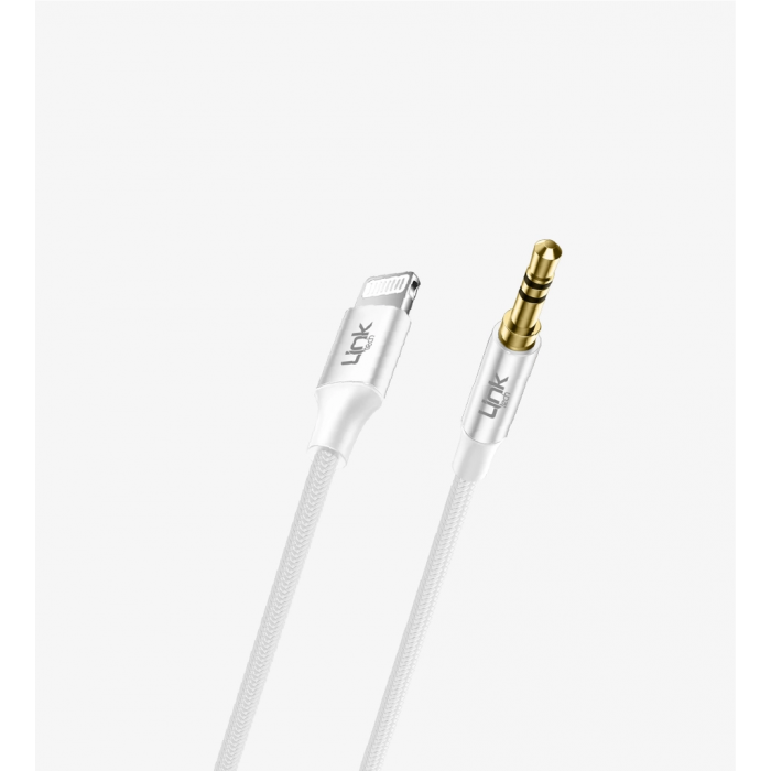 LinkTech LCA-A587 Iphone-Aux Kablo Örgülü 1000mm