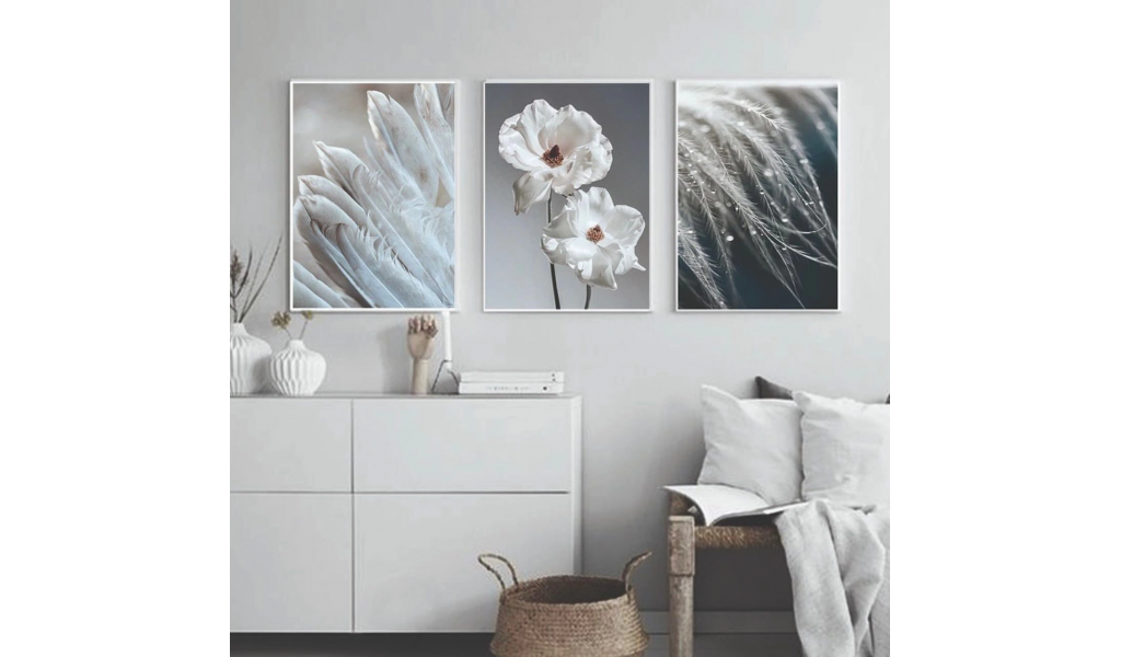 Salon İçin Modern Tablolar ve Tavsiyeler