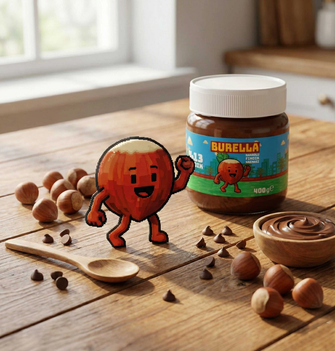 Burella Kakaolu Fındık Kreması %13 Fındık 400g