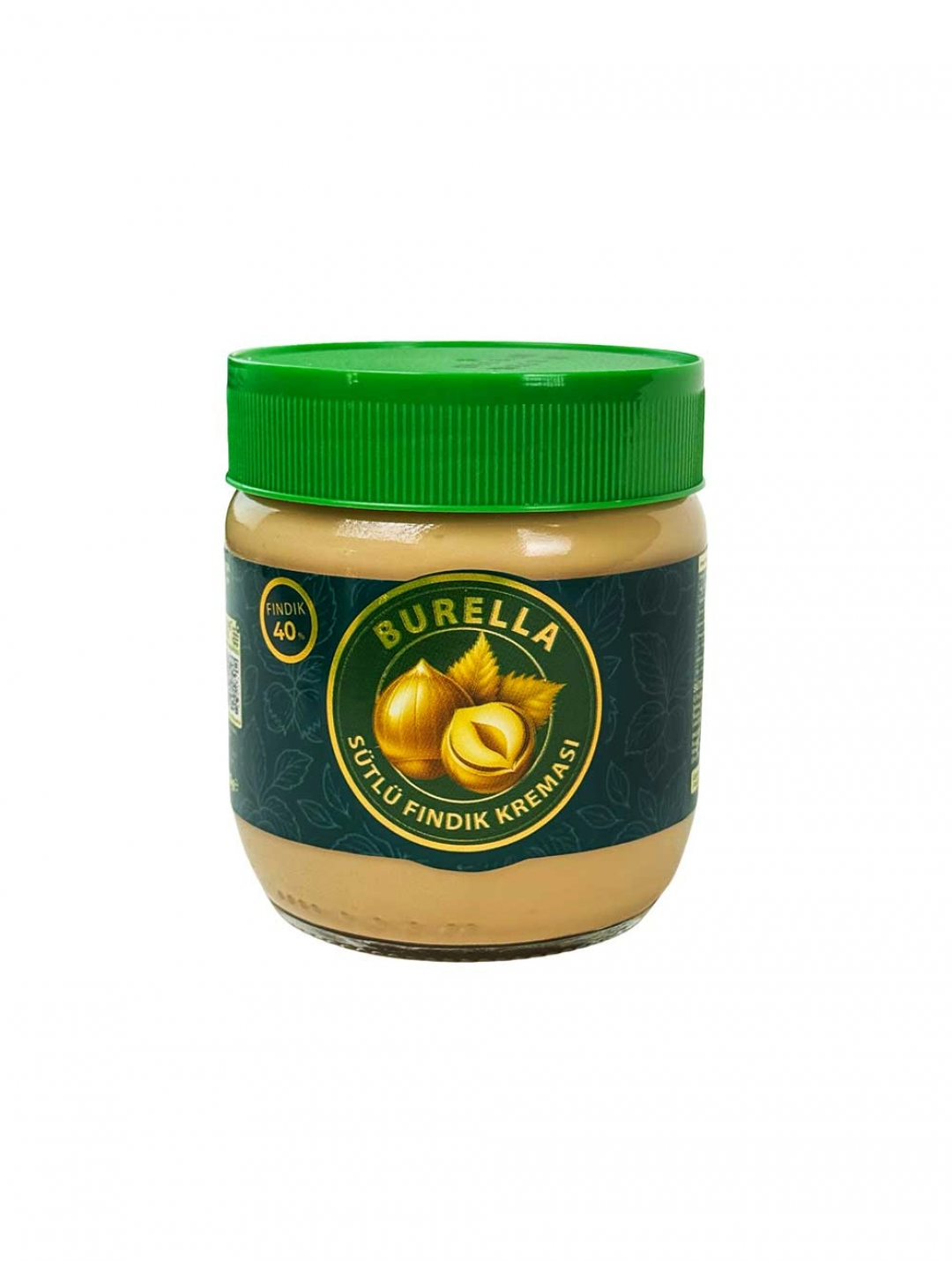 Burella Sütlü Fındık Kreması %40 Fındık Parçacıklı 400g | Bol Sütlü ve ...