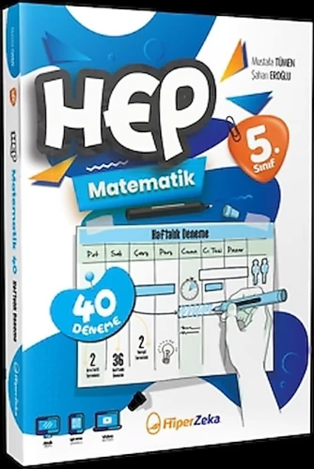 2025 5. Sınıf Haftalık HEP Matematik 40 Deneme