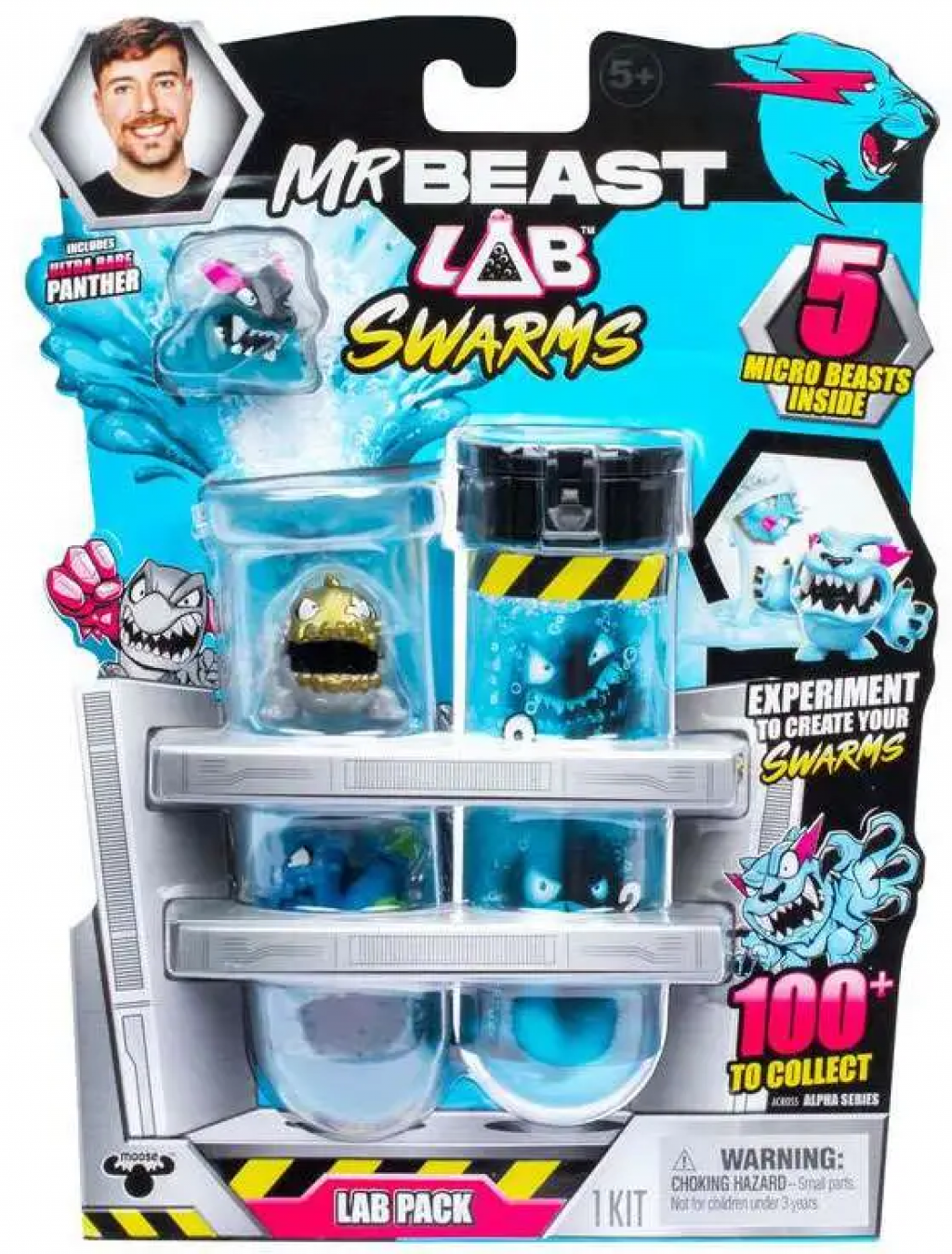 MR BEAST LAB SWARMS 5 LAB PACK COFFRET LABO
