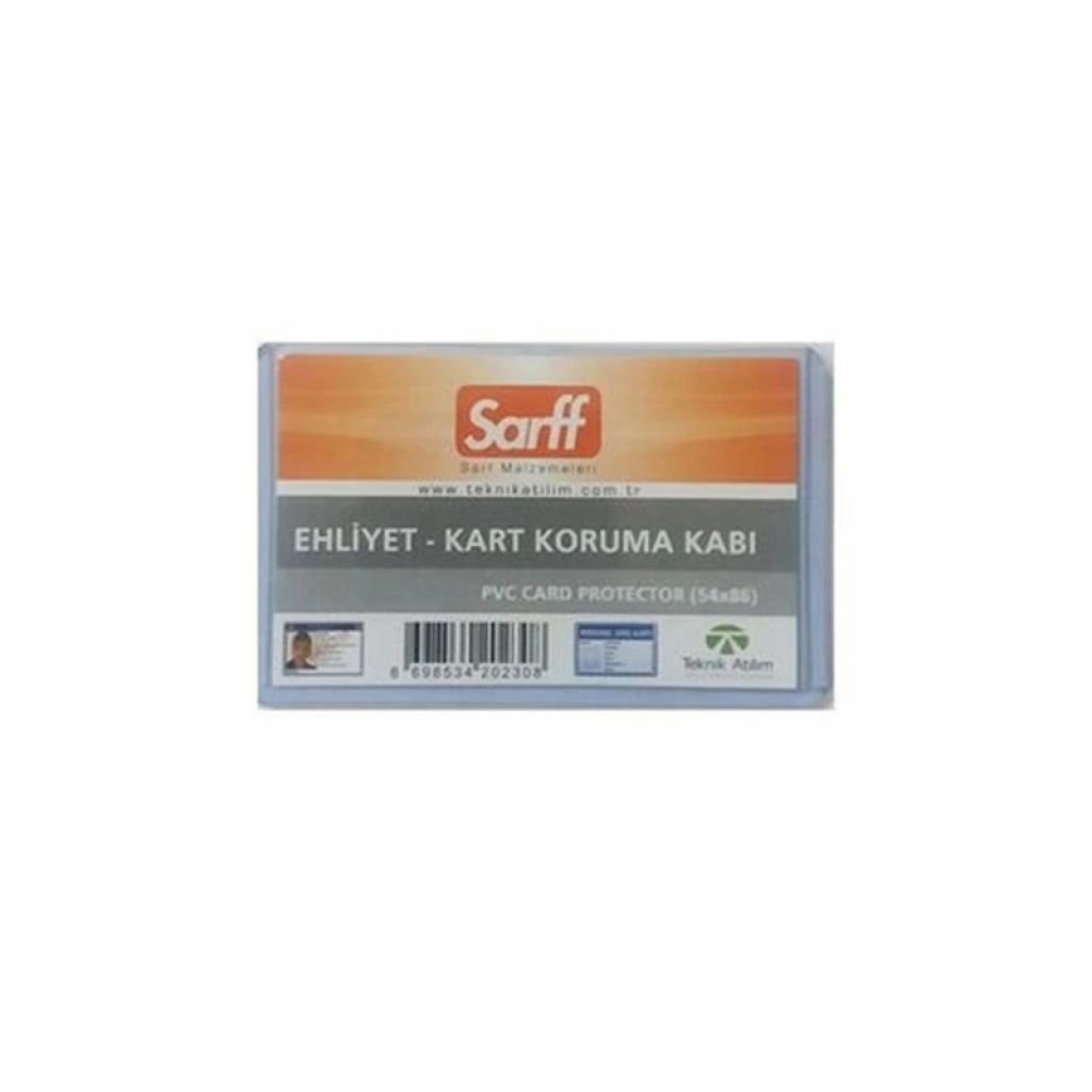 SARFF EHLİYET - KİMLİK KABI PVC LUX