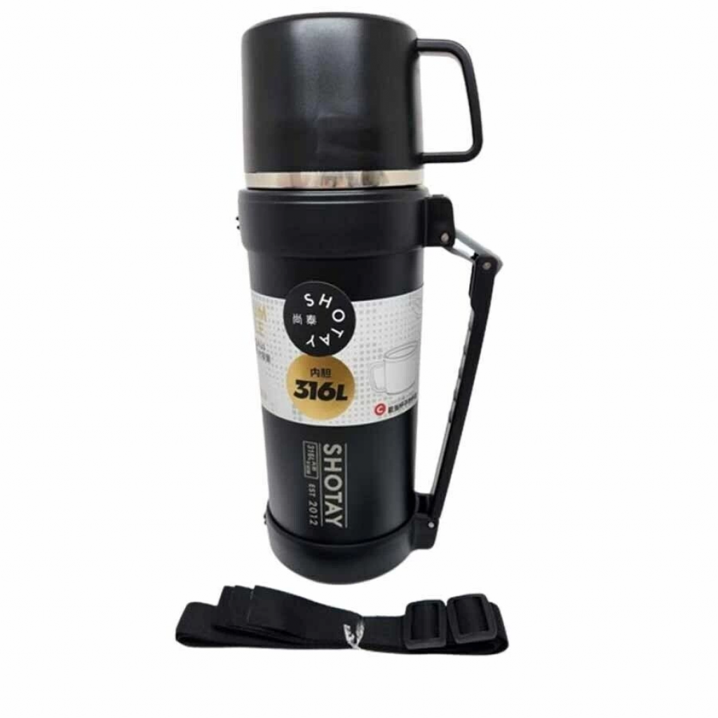 SHOTAY NATURE ÇELİK TERMOS MATARA 1200 ML.