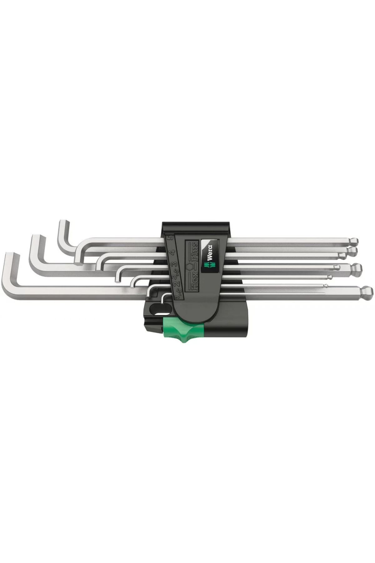 Wera 950 PKLS/9 SM N SB Kısa Ağız Top Baş Alyan Seti 05073594001 HEX ...