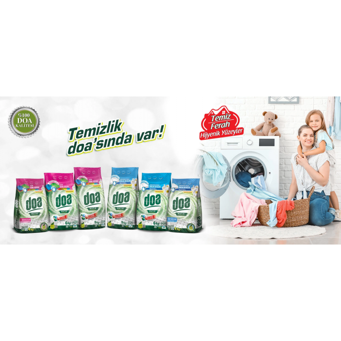 DOA TOZ DETERJAN 9 KG *1