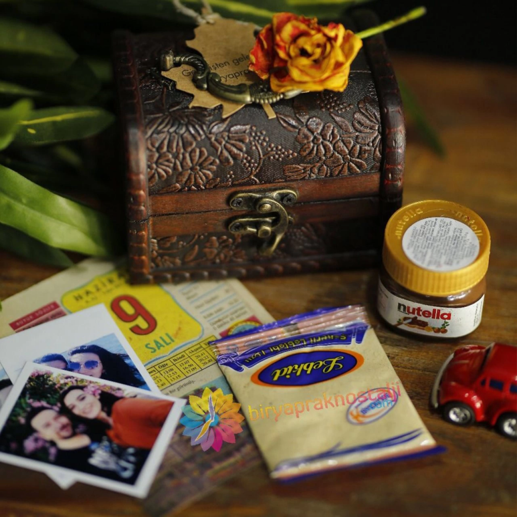 Nutella Sandık & Takvim Yaprağı - Doğum Günü Hediyesi