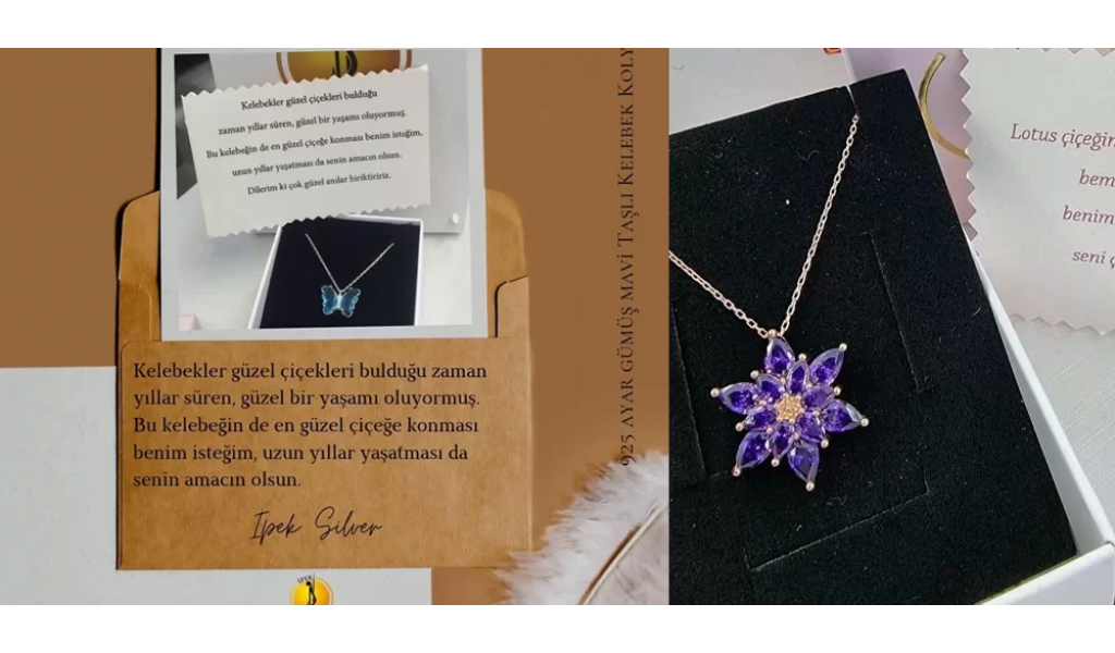 Kolye Notu | İpek Silver Blog