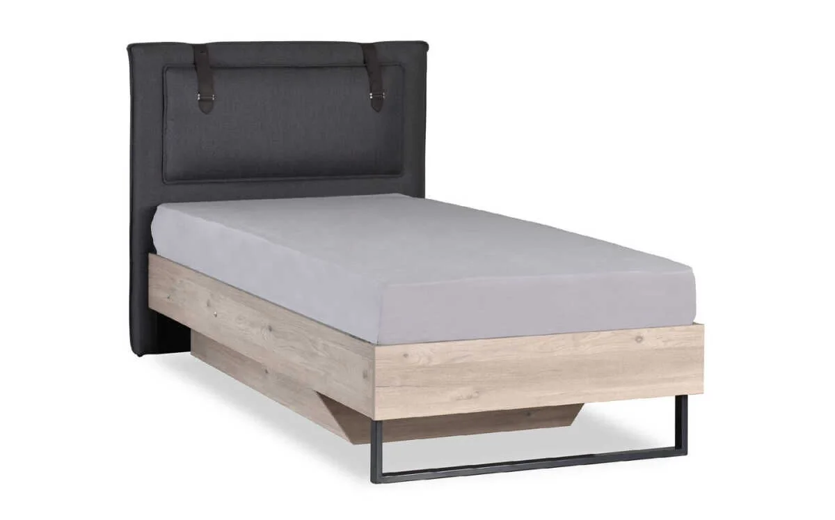 Anka Bed Frame with Storage Case - 100 Cm