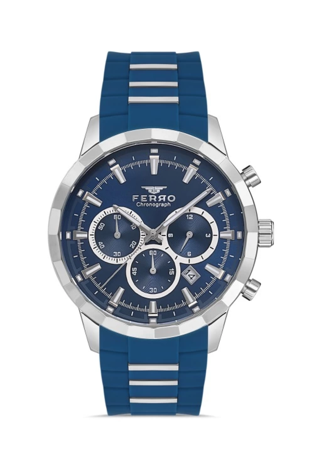 Ferro Lacivert Silikon Kordon Erkek Kol Saati FM31360D-L3 Fonksiyonları ...